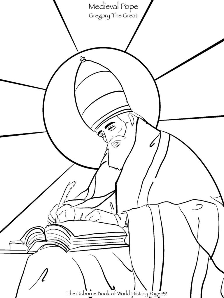 The Usborne Book of World History Page 99 Coloring Page - Once Upon a ...