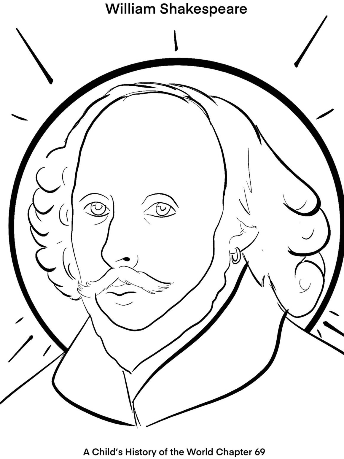 A Child’s History of the World Coloring Page Chapter 69 - Once Upon a ...