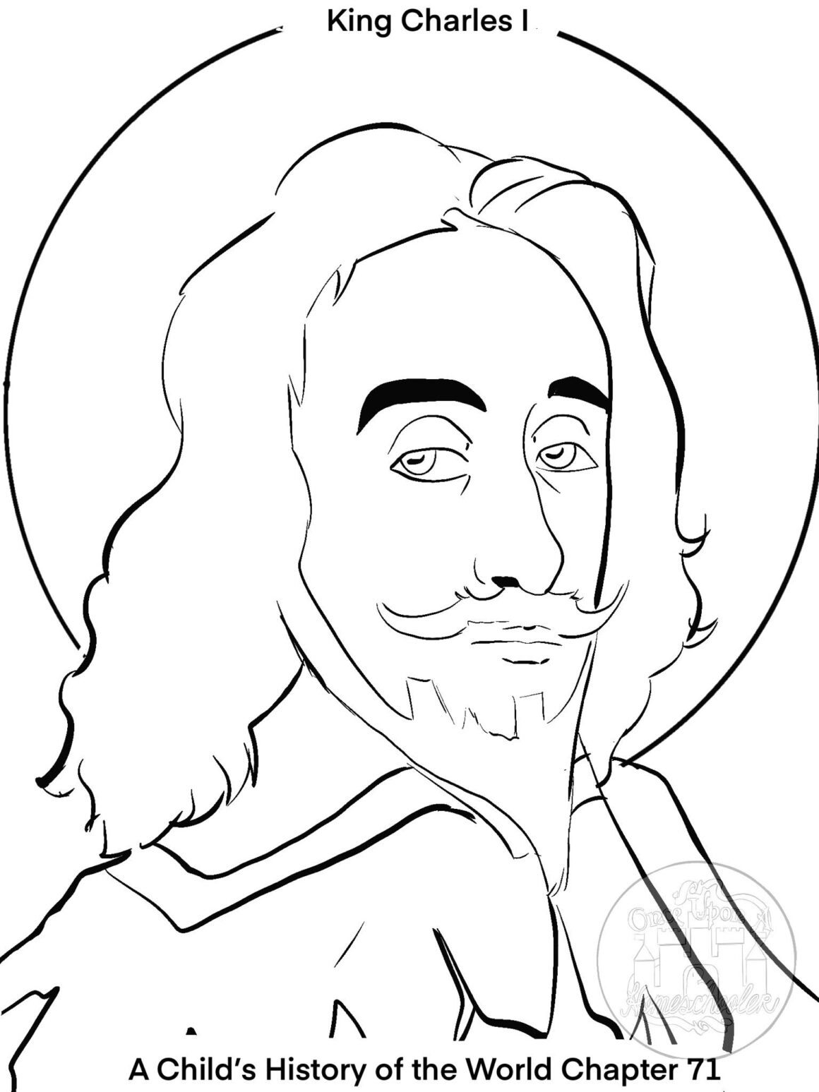 A Child’s History of the World Chapter 71 Coloring Page - Once Upon a ...