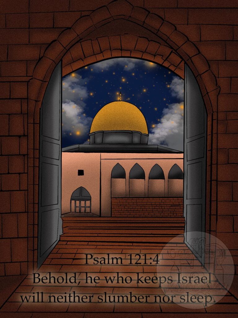 Sing the Word: God Our Provider Printable Poster: Psalm 121:4 - Once ...