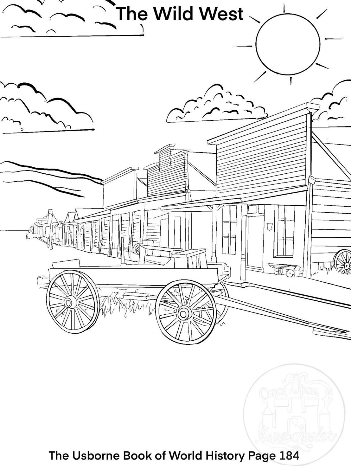 The Usborne Book of World History Page 184 Coloring Page - Once Upon a ...